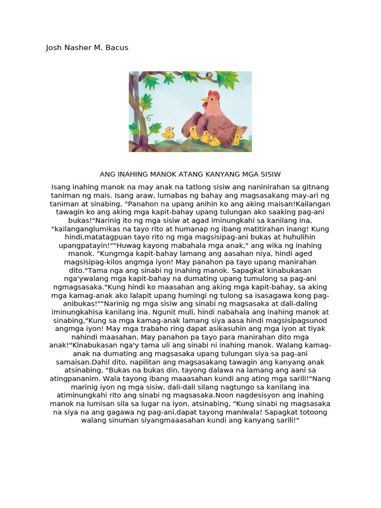 Maikling Kwento | PDF