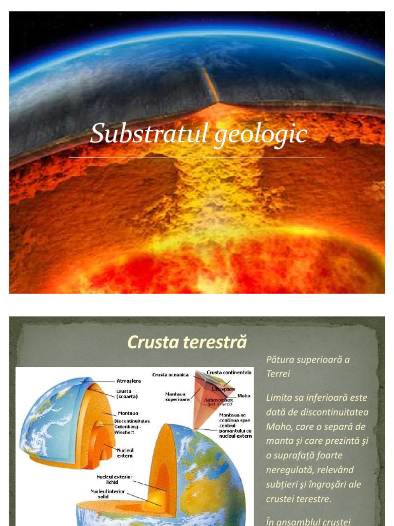 Substratul Geologic | PDF