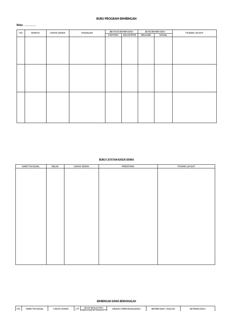 BUKU BIMBINGAN DAN PENYULUHAN | PDF