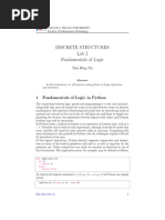 Propositional Model Checking Using Python | PDF | Interpretation (Logic ...