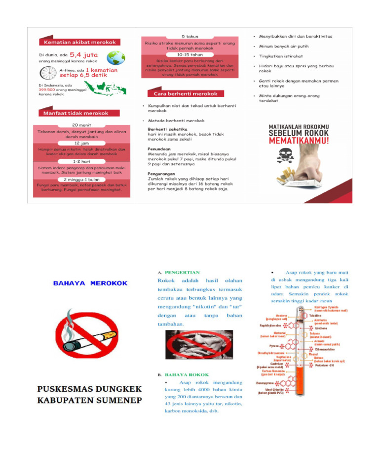 Leaflet Rokok | PDF