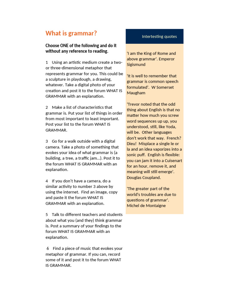 Language Assignments Abcd | PDF | Verb | Grammatical Tense