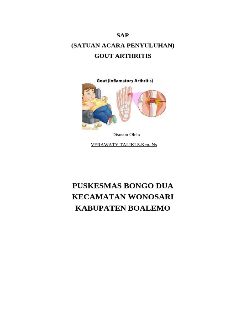 SAP GOUT LEAFLET TERAPI KOMPLEMENTER | PDF