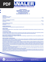 Refenax Gotas Nasales Prospecto | PDF | Asma | Farmacología