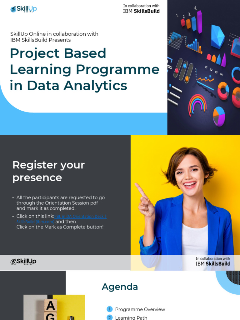 Project-Based Learning Programme in DA - Orientation - Oct | PDF | Educational Technology | Learning