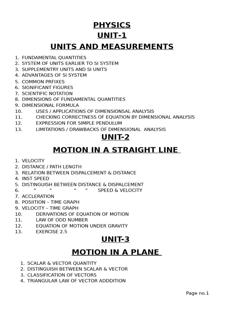 Physics Mid Term Imp Questions | PDF | Acceleration | Euclidean Vector