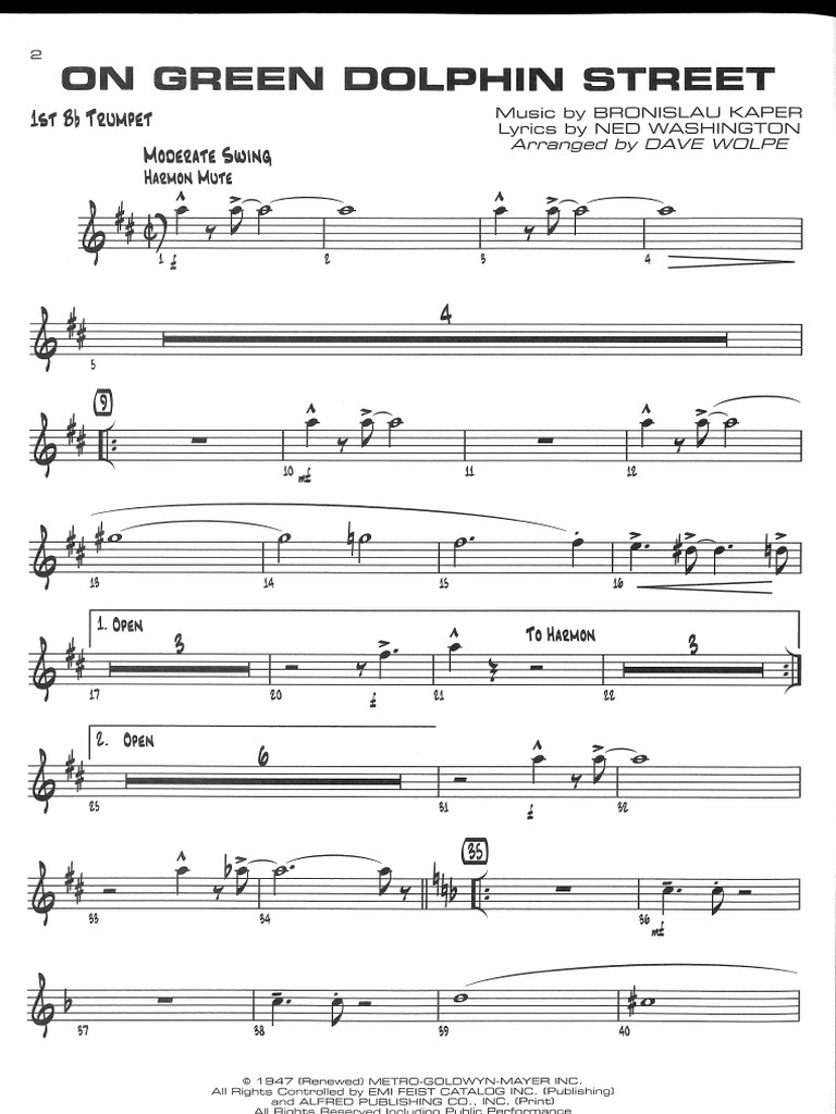 Sittin' in Vol.2 Trompete | PDF