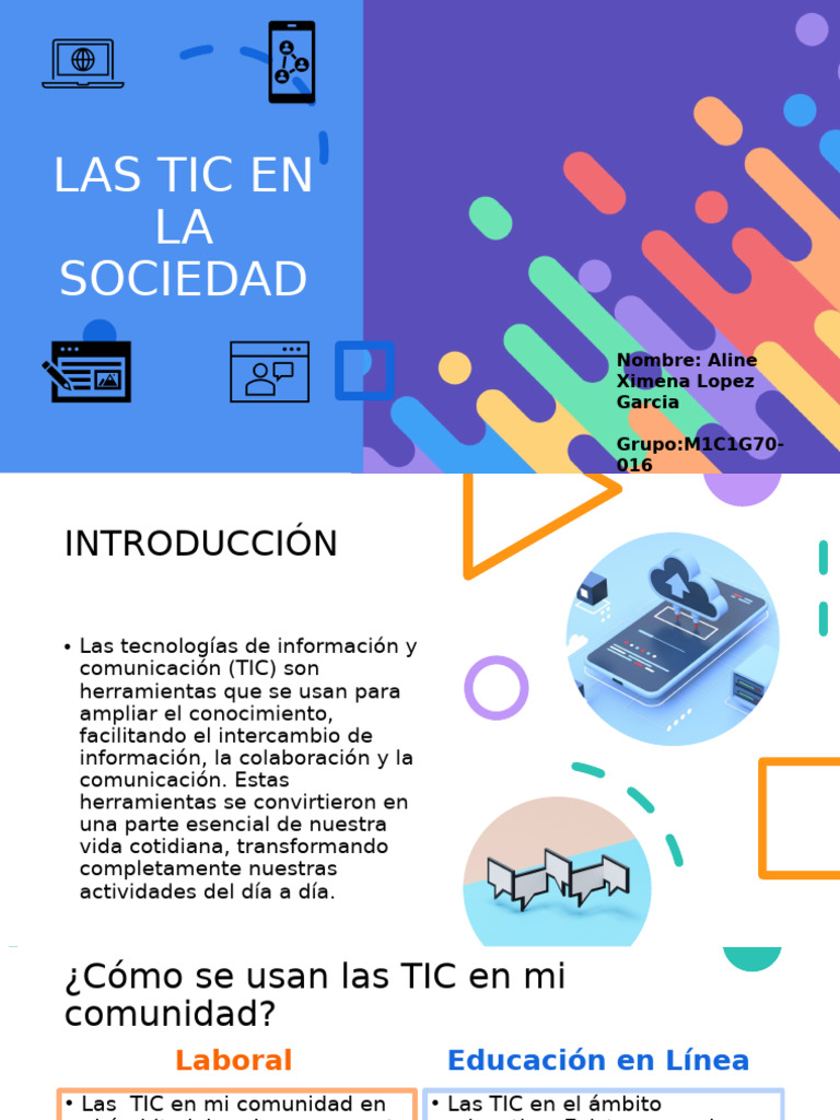 Uso de TIC en mi comunidad | PDF | Tecnología de información y ...