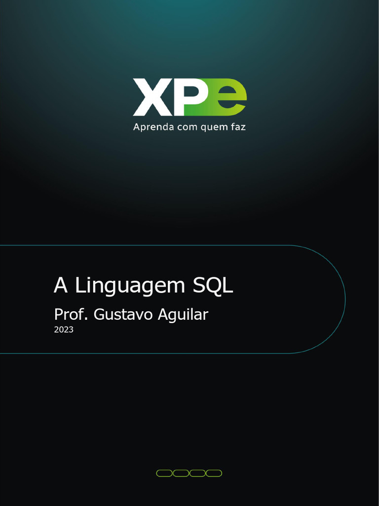 Apostila - Módulo 0 - A linguagem SQL | PDF | SQL | Bancos de dados