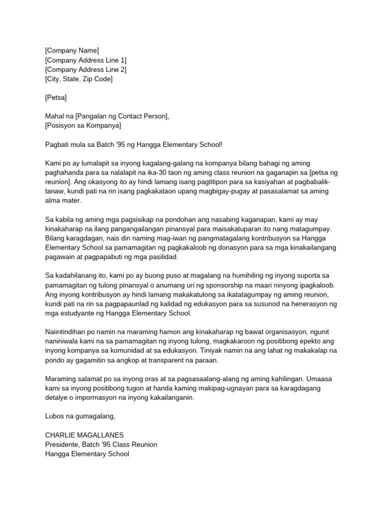 For Company Solicitation | PDF