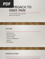 Knee Assessment Documentation Template | PDF