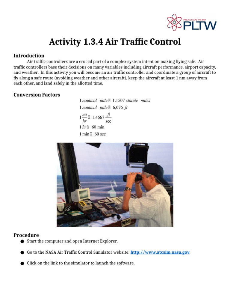 Part 1 Air Traffic Control Simulation Assingment Pdf Air Traffic Control Aircraft