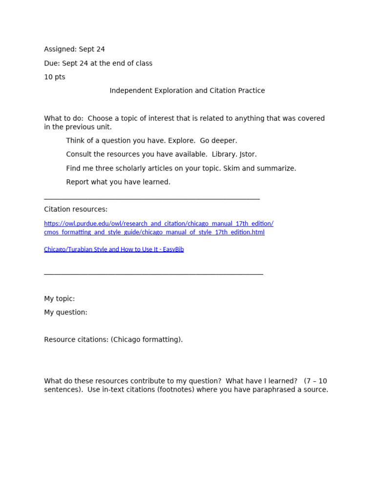 Unit 1 Independent Exploration | PDF