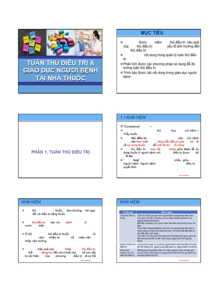 Tuan Thu Dieu Tri Và Giao Duc Nguoi Benh | PDF