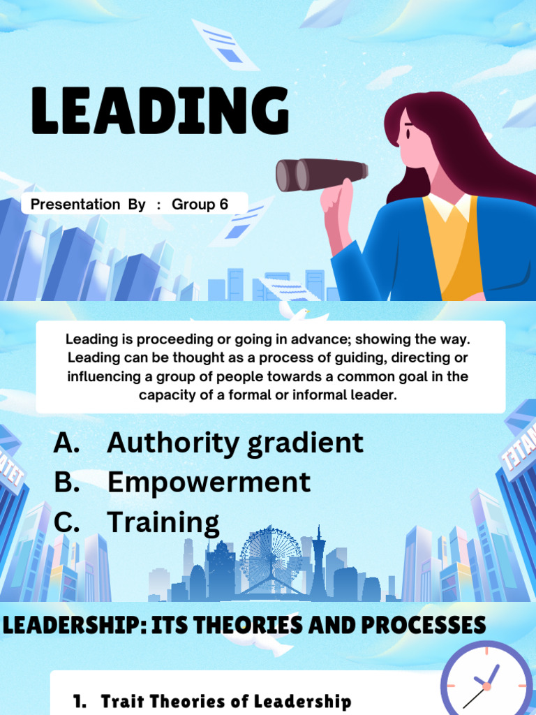Leadership Theories and Processes Explained | PDF | Leadership ...
