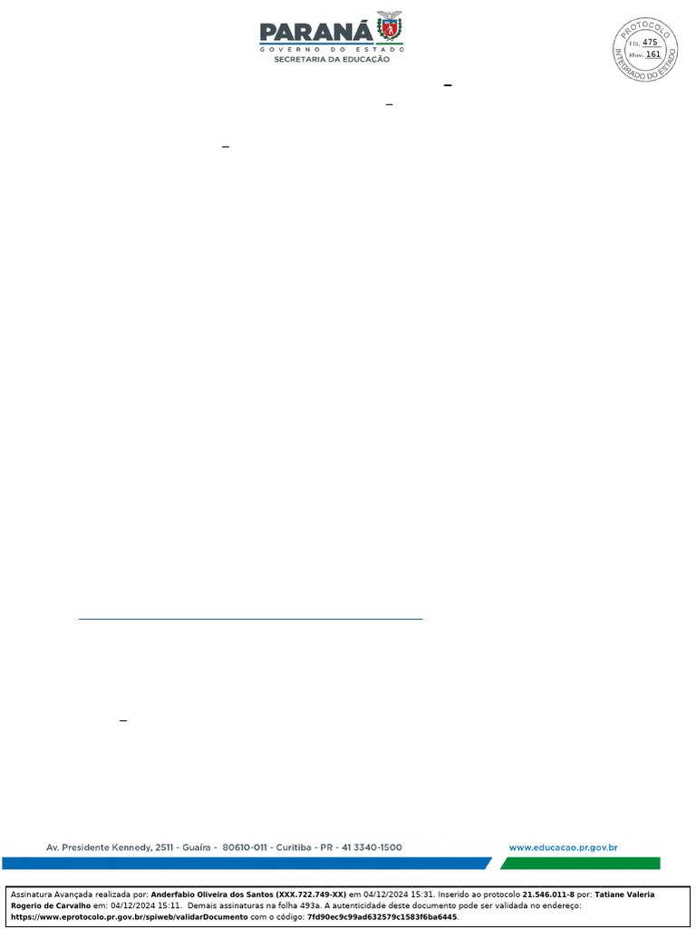 072 Oficio Circular Organizacao Dias Estudo Planejamento 1 Sem 2025 | PDF | Pedagogia ...