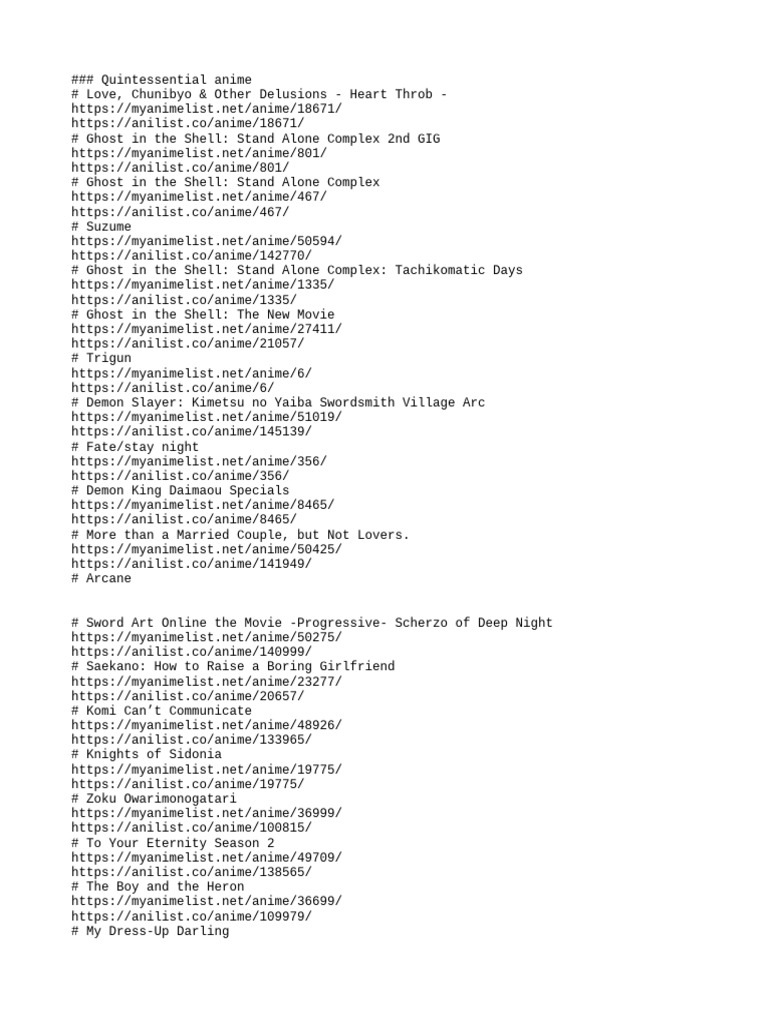 Aniwave list w folders | PDF