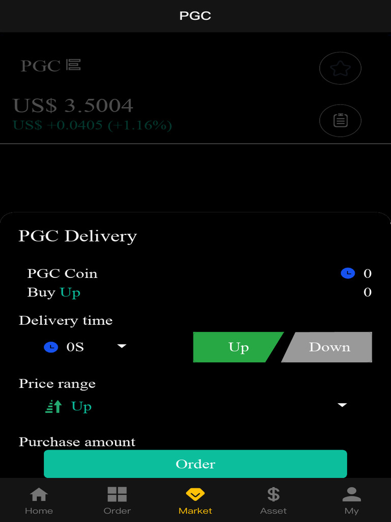 PGC Coin Buy 0 0 Delivery Time 0S Price Range Up Down: Order | PDF