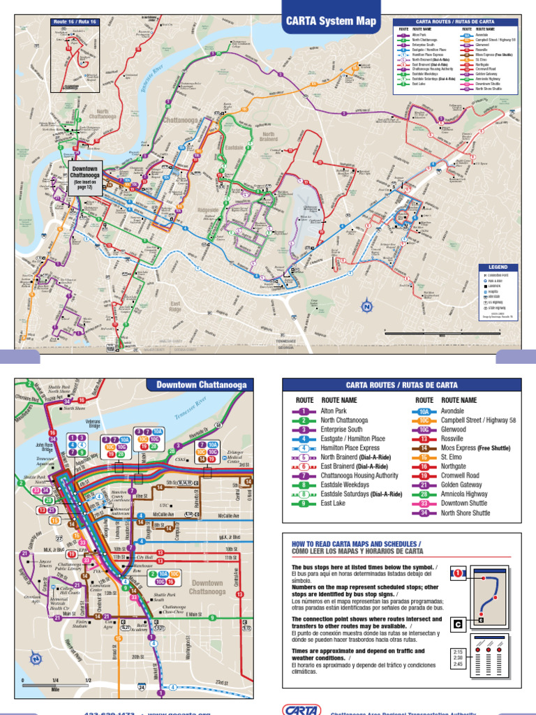 Carta System Map | PDF