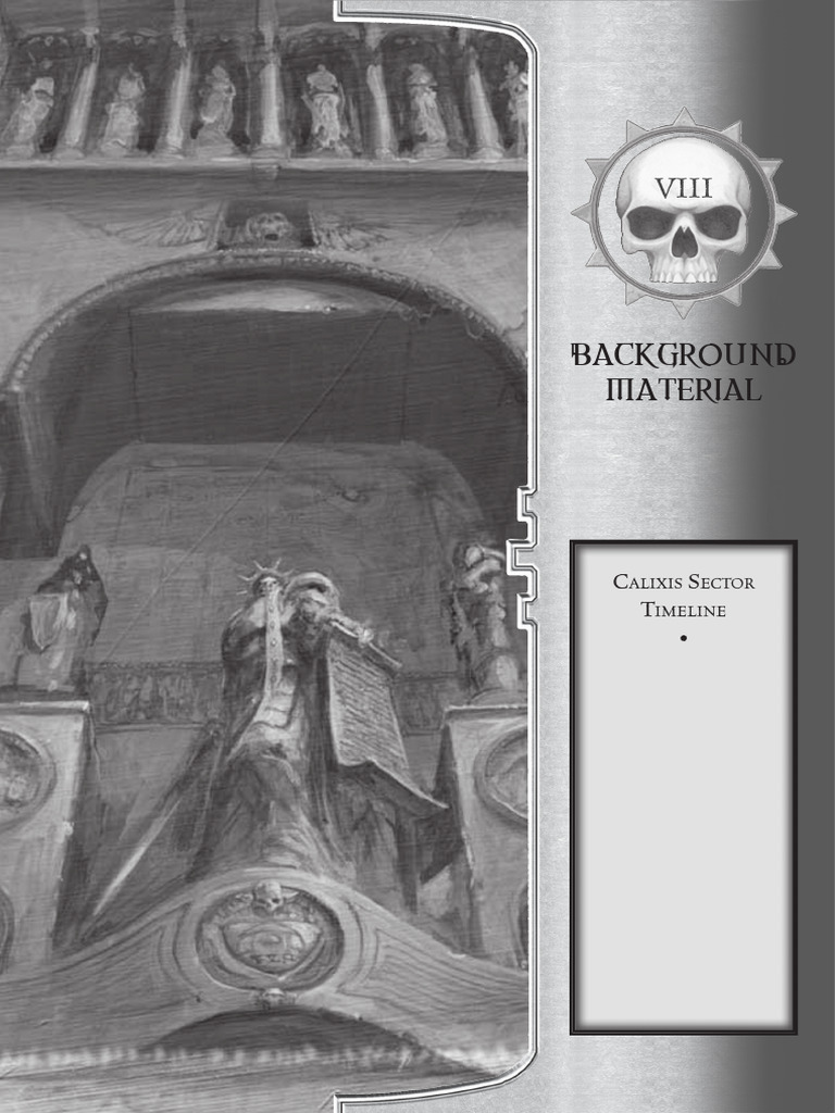 Calixis Sector: Inquisition's History | PDF | Crusades | Inquisition
