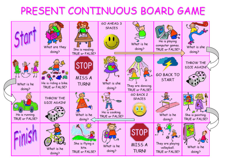 Interactive Board Game Activities | PDF