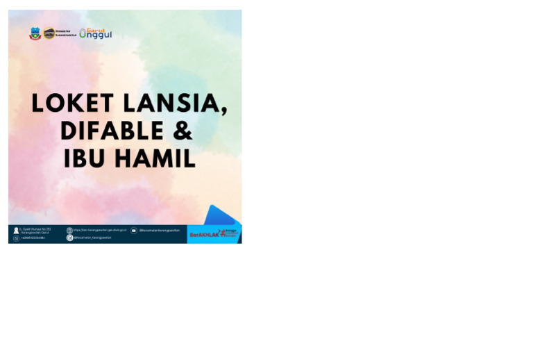 Label Pelayanan Di Loket | PDF