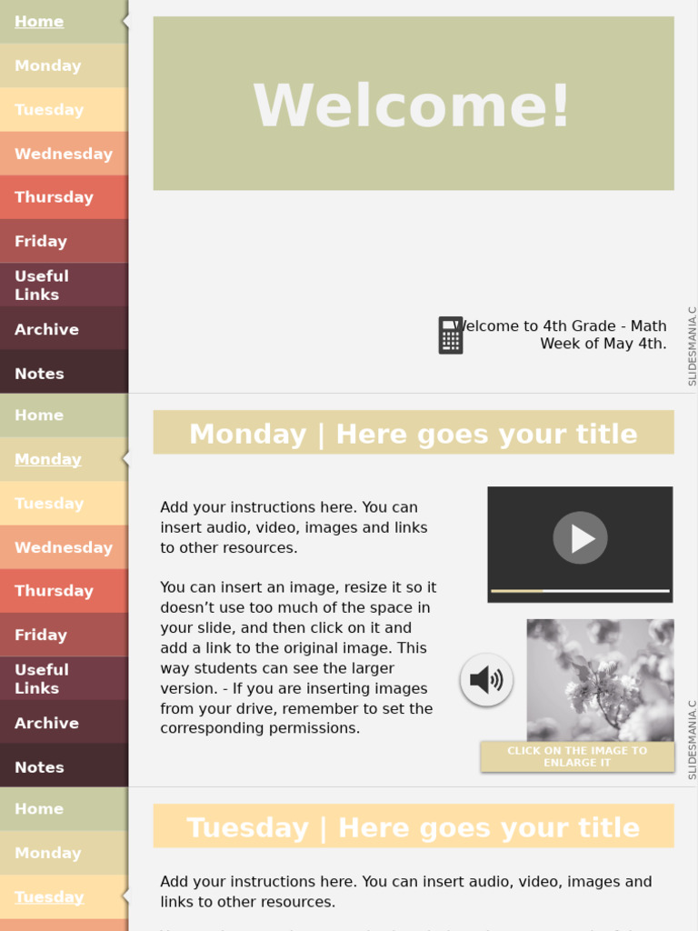 Simple Weekly Planner For Distance Learning SlidesMania | PDF | Computing | Software