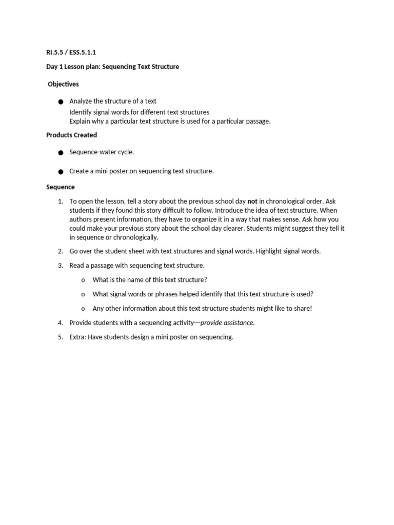 Segmented Lesson Plan-Rorie - Integrated - Science | PDF | Water Cycle | Water