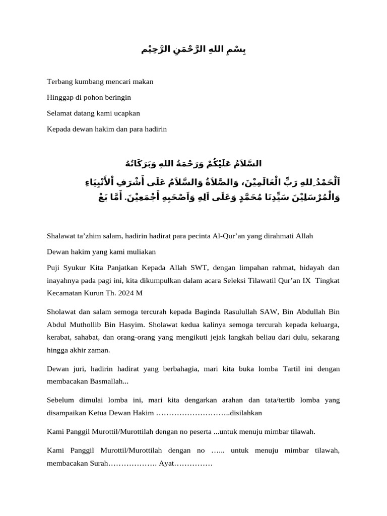 MC Lomba-Lomba STQ | PDF