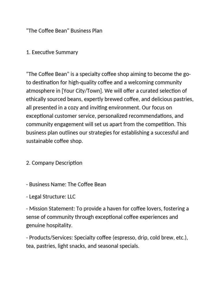 The Coffee Bean-WPS Office | PDF | Coffee | Loyalty Program
