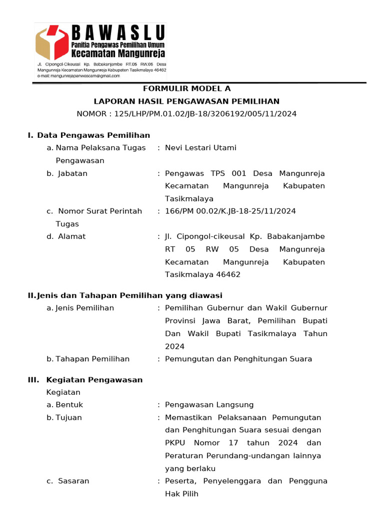 LHP 4 - 27 November 2024 | PDF