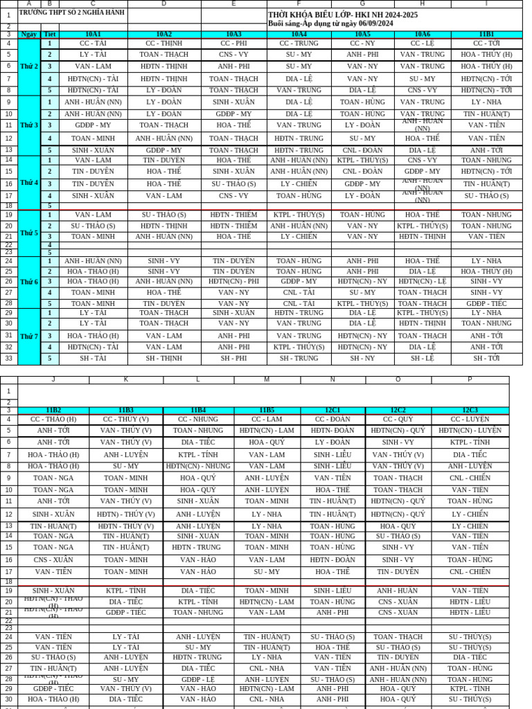 TKB Lan 1 - 06 09 2024 | PDF