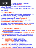 Grade12 LifeSciences Responding To Environment Notes | PDF
