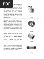 VESDA Pipe and Fittings Overview | PDF | Pipe (Fluid Conveyance) | Plumbing