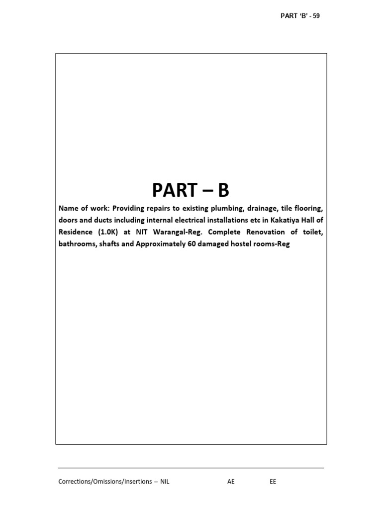 Part B | PDF | Specification (Technical Standard) | Surveying