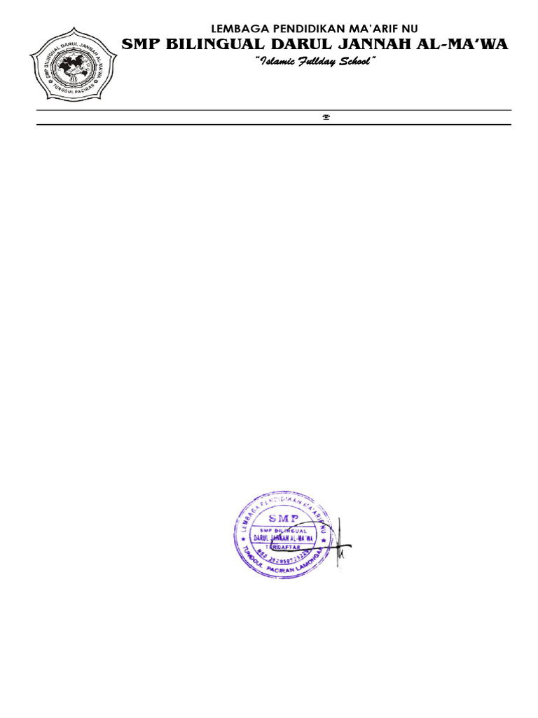 SK Panitia Karya Wisata | PDF