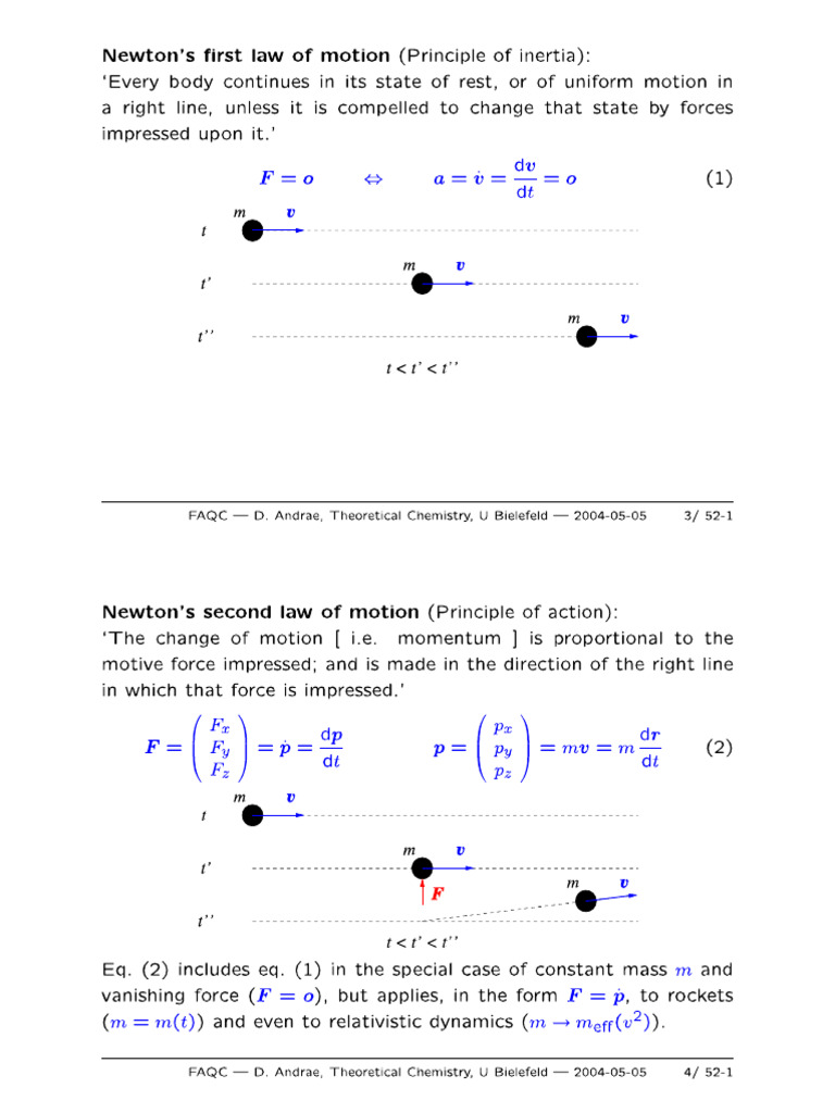 Newton Laws | PDF