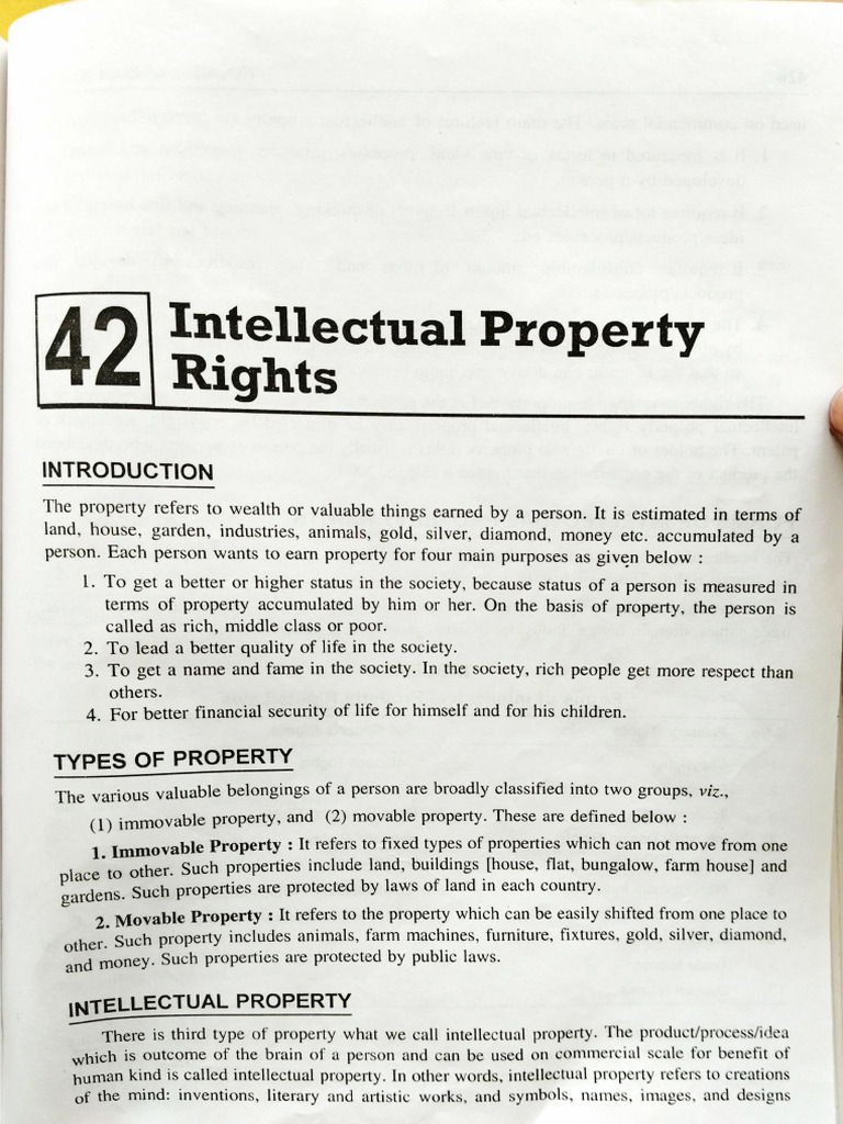 IPR (Copyright, Patent) | PDF