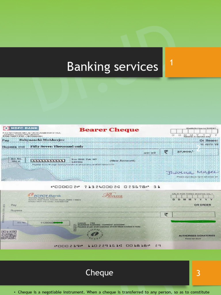 customers.pptx | PDF | Cheque | Negotiable Instrument