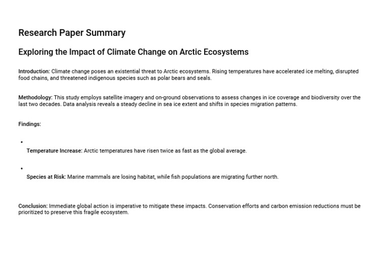 Research Paper Summary | PDF