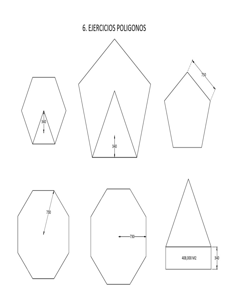 6 Ejercicio Poligonos | PDF