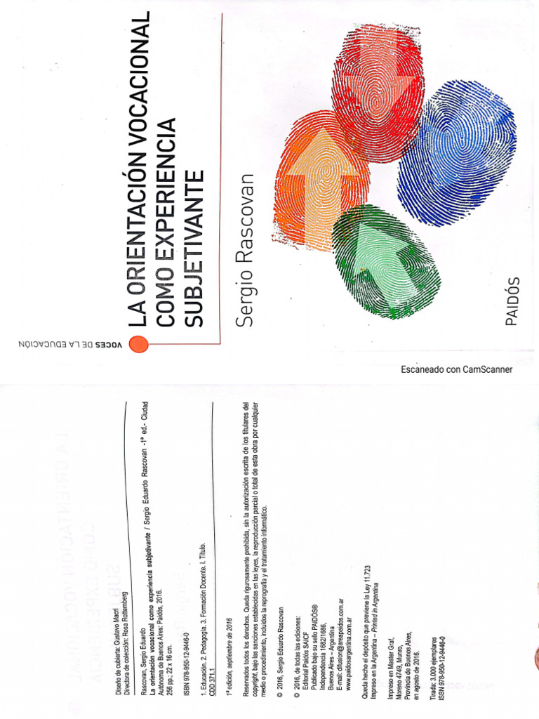 EJE III RASCOVAN La OV Como Experiencia Subjetivante Cap. 4 | PDF