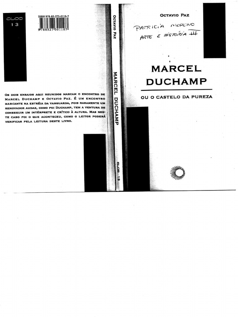 Marcel Duchamp Ou o Castelo Da Pureza | PDF