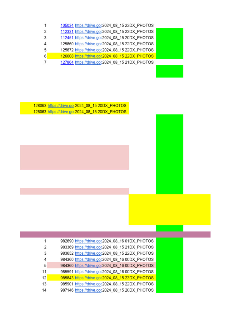 Untitled Spreadsheet | PDF