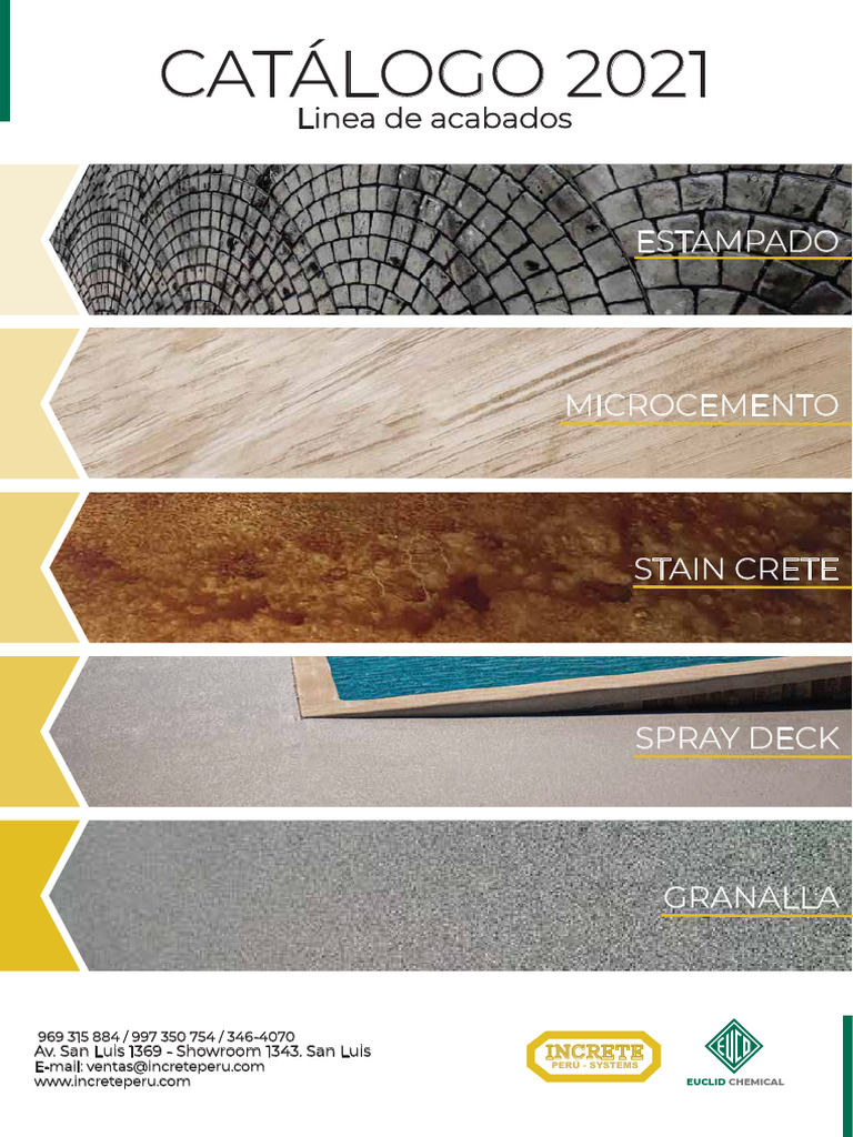 Catálogo Acabados | PDF