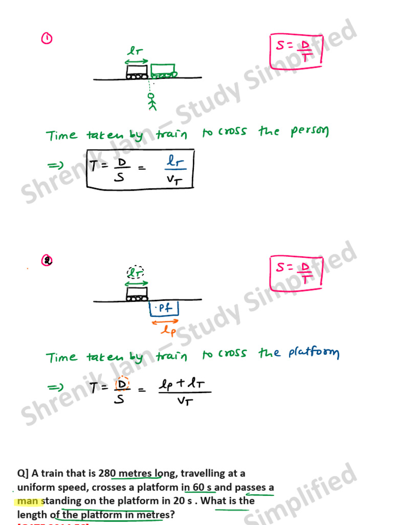 10) Speed, Distance & Time - PART 2 | PDF