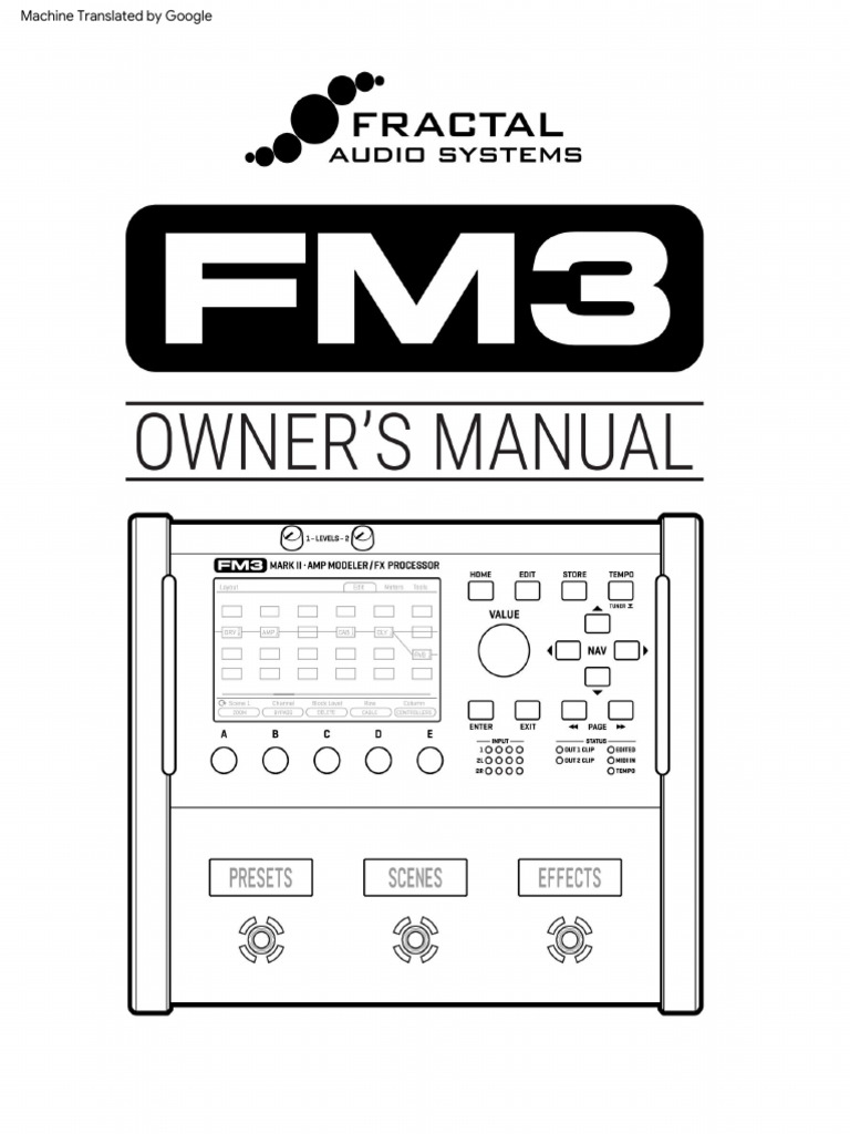 FM3-Manual Portugues Rev.7 Jener | PDF | USB | Entrada/Saída