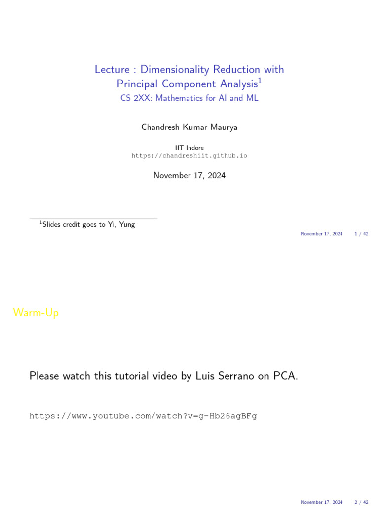 Pca Pdf Principal Component Analysis Eigenvalues And Eigenvectors 9277