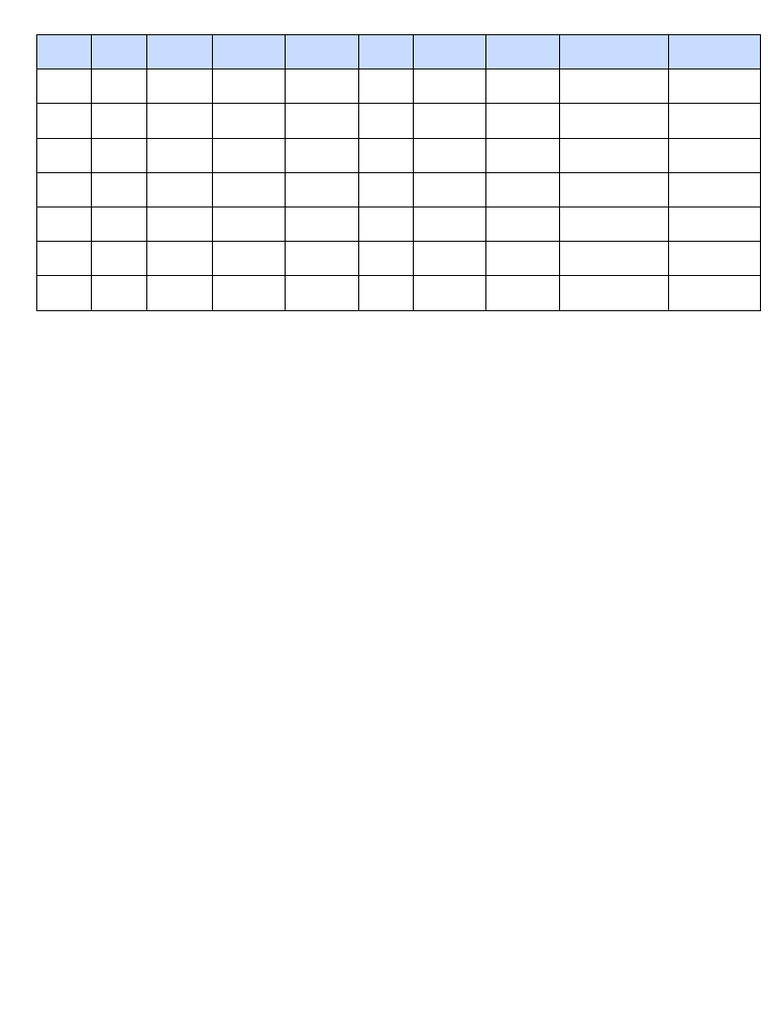 Tabla Transcrita | PDF