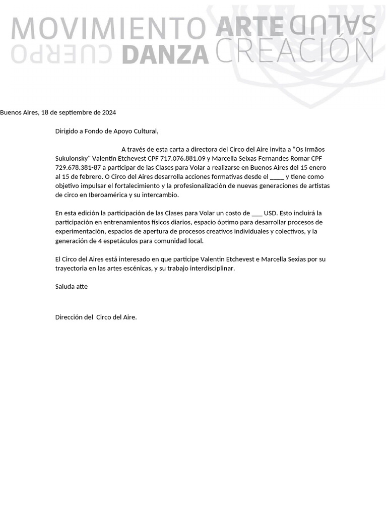 Invitación Marcella Seixas Fernandes Romar CPF 729.678.381-87 | PDF